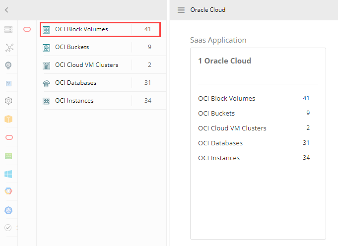 OCI Block Volumes | OpsRamp Documentation